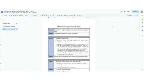 First Day of School 9th Grade High School English Lesson Plan (Editable)