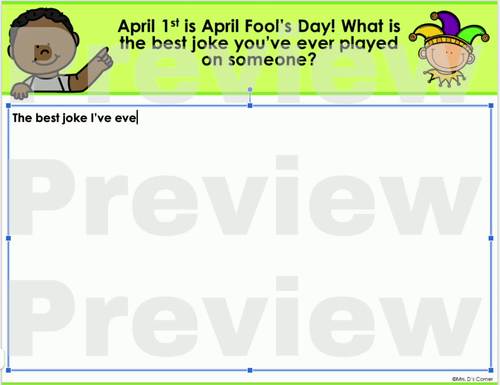 April Photo Writing Prompt Task Cards by Mrs Ds Corner | TPT