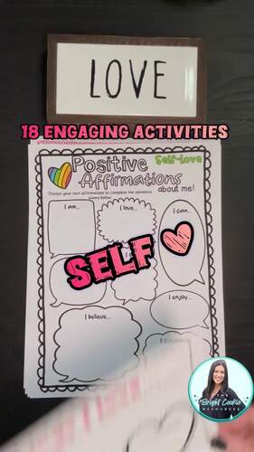 Love SEL Curriculum | Positive Self Talk, Love Activities & Poetry ...