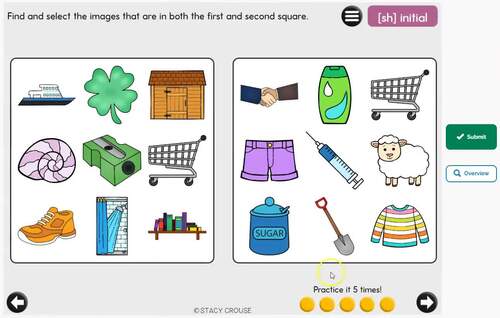 SH Articulation Activities Speech Therapy Game Teletherapy BOOM™ CARDS ...