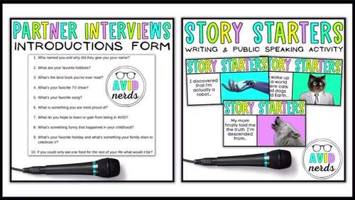 AVID Public Speaking / Team Building and Collaboration Games by AVID Nerds
