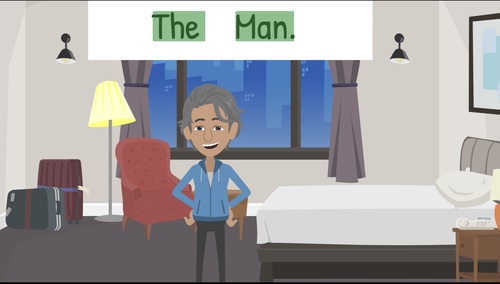 The Man by BLOOM English Learning | Teachers Pay Teachers