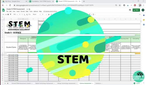 STEM Assessment tool EDITABLE - Grade 3-6 Australian Curriculum | TpT