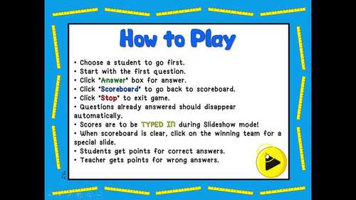 Units of Length Measurement Conversion Powerpoint Game Measurement Games