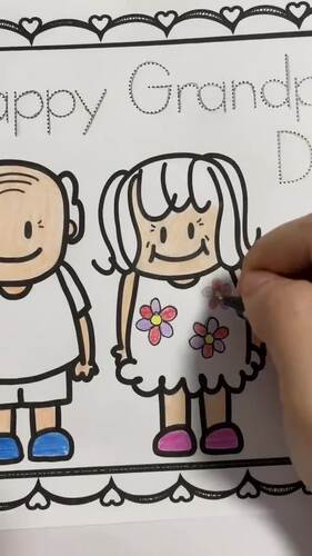 Grandparents’ Day Card | Activity Booklet | Kids Activities | Write and ...