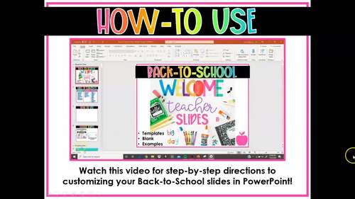 Back to School Bundle - Teacher Slides and Student Activities | Modern ...