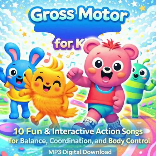 Gross Motor Movement Activities: Interactive Songs by CREATIVE HOUSE 95