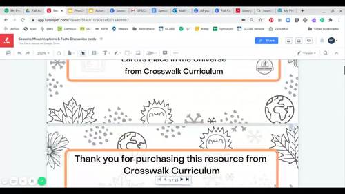 Autumnal Equinox Discussion Activity NGSS Earth Science by Crosswalk ...