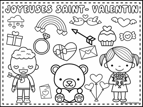 FRENCH Holiday & Celebration Colouring Pages for the Year by Bonjour ...