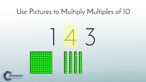 Use Multiples of Ten by Cohesion Education | TPT