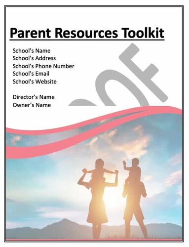 Parent Resources Toolkit by Admin 4 You | TPT