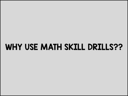 Math Intervention for Middle School | Math Skill Drills by Free to Discover