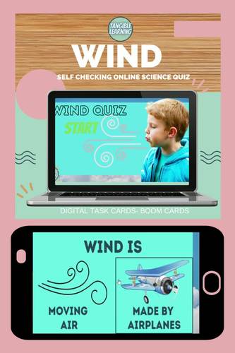Wind Science Digital Boom Card Deck by Tangible Learning | TPT