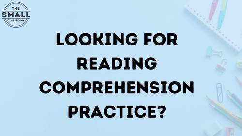 Reading Comprehension Skills Task Card Bundle | BEST Standards | Print ...