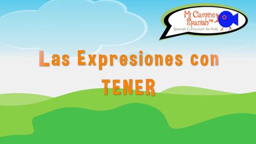 Spanish TENER Expressions! (Teaching video & worksheets!) DISTANCE LEARNING