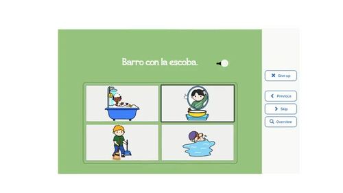 Spanish Vocabulary Digital BOOM™ Cards Las Acciones Action Verbs by Sra ...