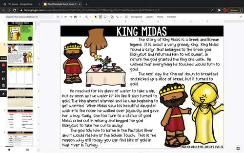 The Chocolate Touch Novel Study: Printable and Digital by Ms Avrick's ...