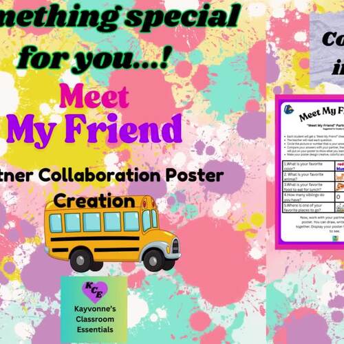 Partner Collaboration | Student Interview Activity | First Days of School