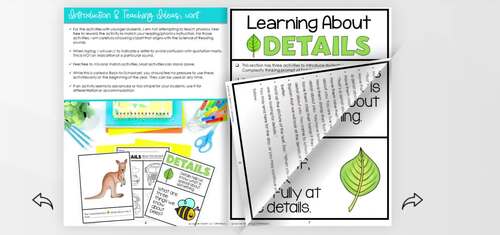 Depth and Complexity Back to School Activities Kindergarten through 3rd ...