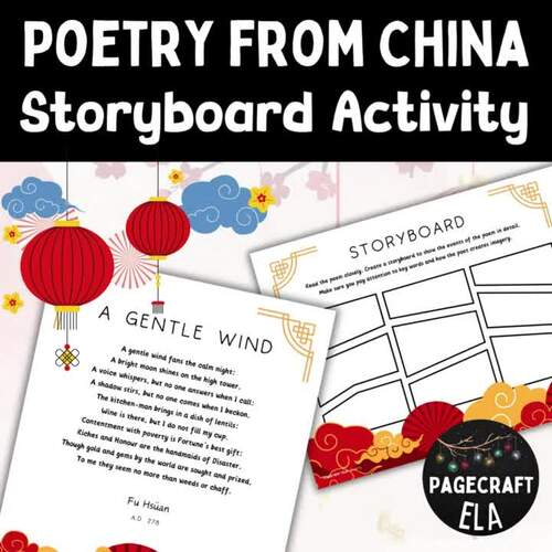 Explore Poetry from China through Storyboarding Activities by Pagecraft ELA