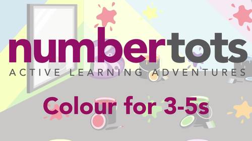 Math story BUNDLE | Colour | Pre-K + K | fun and physically active - no ...