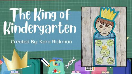 Linking Literature: The King of Kindergarten | TPT