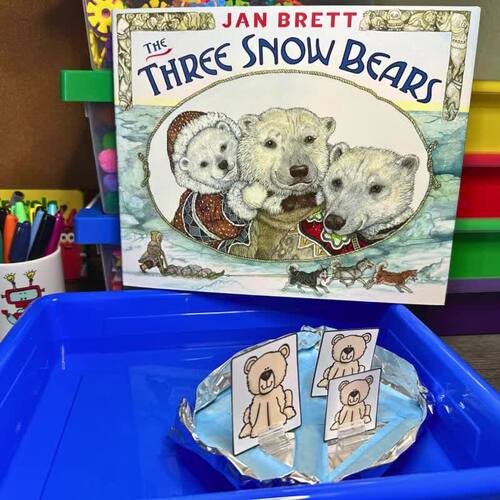 The 3 Snow Bears Lesson Plan Fractured Fairy Tale STEM Challenge Winter ...
