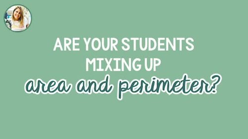 Comparing Area and Perimeter Math Center Activity Mats by Learning Out Loud