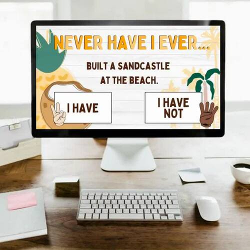 NEVER HAVE I EVER Morning Meeting Activity Brain Break Back to School