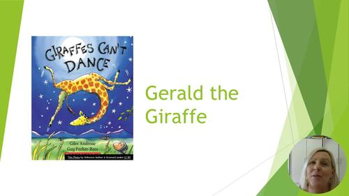 Gerald the Giraffe Blank's Questions and Activities | TPT