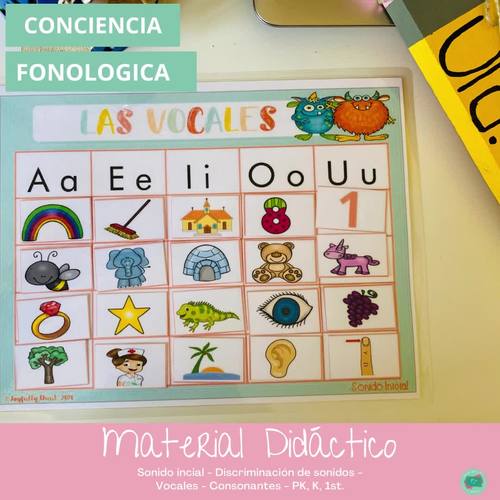 Actividad de conciencia fonológica / Phonological Awareness Activity ...