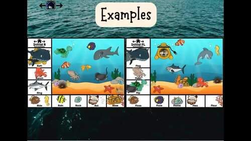 Build an Ocean BOOM Cards™ F, V, and TH Sounds - Articulation | TPT