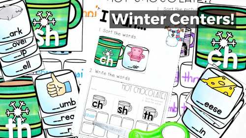 Winter Literacy and Math Stations-Baby It's Cold Outside by Deedee Wills
