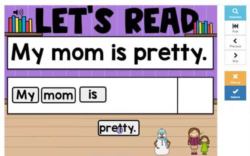 Let's Read Sentences 2 by Shuna Patterson-Pocketful of Littles | TpT