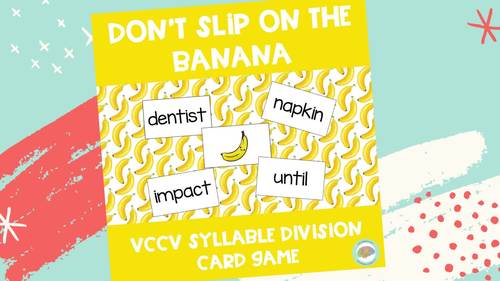 VCV Syllable Division Game with closed and open syllables | TPT