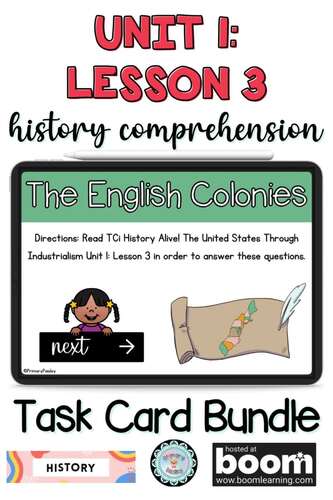 TCi History Alive US Through Industrialism Boom Cards Bundle: Digital ...