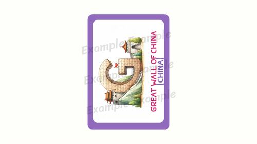26 Explore the World: Alphabet Tourist Attraction Flashcards for Kids ...