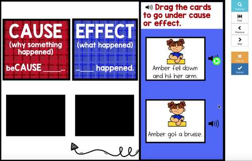 Cause and Effect Boom Cards Sort | TPT