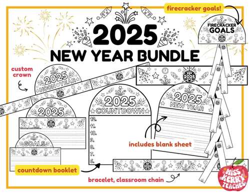 Easy New Year Bundle Crowns with Noon Year and Firecracker Goals!