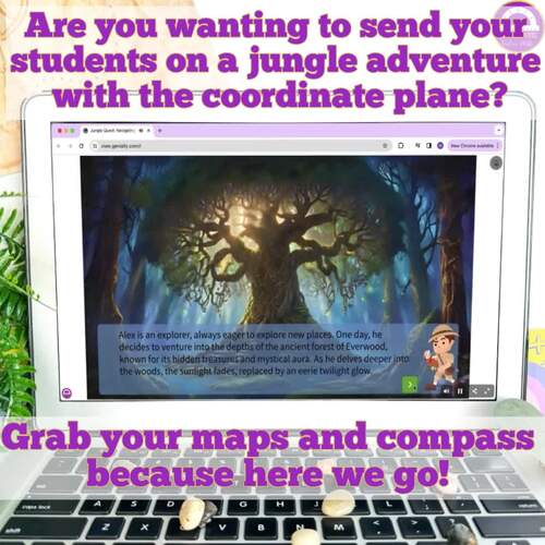 Coordinate Plane Review Activity Cartesian Plane Digital Escape Room