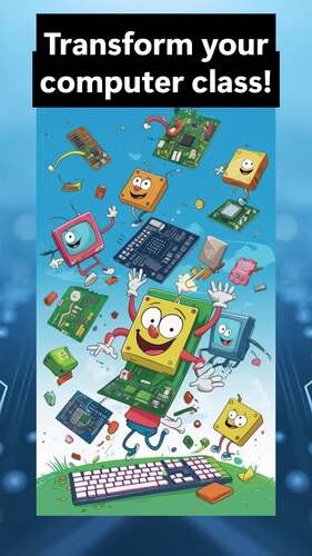 Editable Computer Curriculum Bundle – Grades 1–6 (STEM-Aligned) | TPT