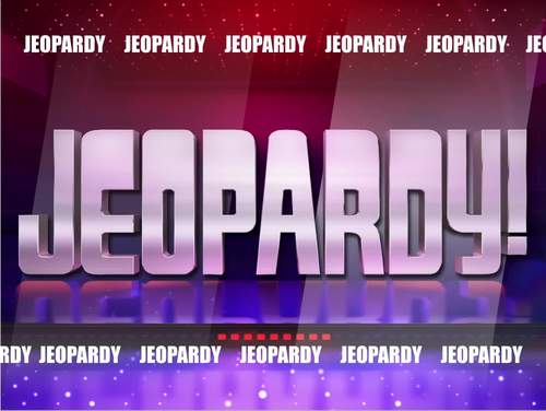 French Regular ER Verbs - Present Tense Jeopardy Style Review Game ...