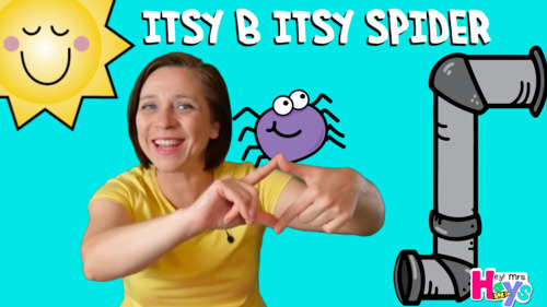 Itsy Bitsy Spider- Sing Along by Hey Mrs Hays | TPT