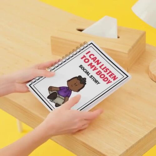 Self-Monitoring Social Story: Poster & Reflection Sheet SEL Emotional ...