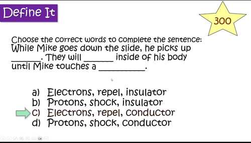 Circuits (Electricity) Jeopardy! Review Game (PowerPoint and Google Slides)