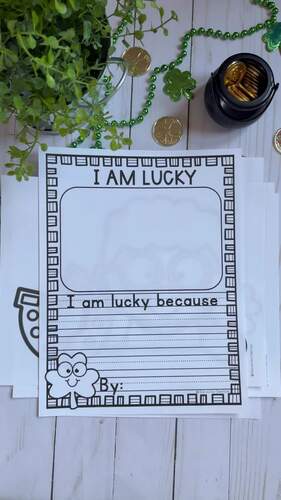 St. Patrick's Day Writing Activity| March Bulletin Board Hallway ...