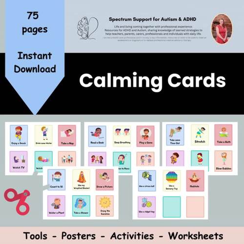 Calming Corner Poster Pack Emotional Regulation Calming Strategies ...