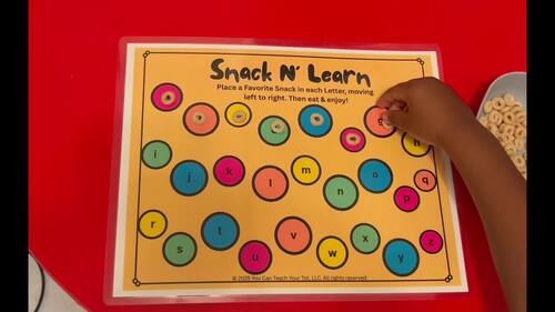 Lowercase Alphabet Placemats A–Z | Hands-On Learning for Pre-K ...