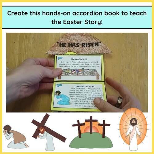 The Easter Story | An Accordion Book about the Death and Resurrection ...