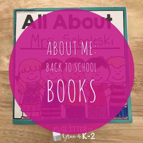 All About Me Writing Back to School - Writing Activity for Kindergarten ...